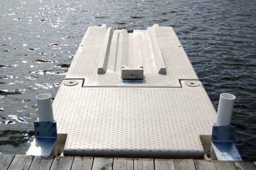 Boat Slider Dock With Front Extension | Carolina Docks