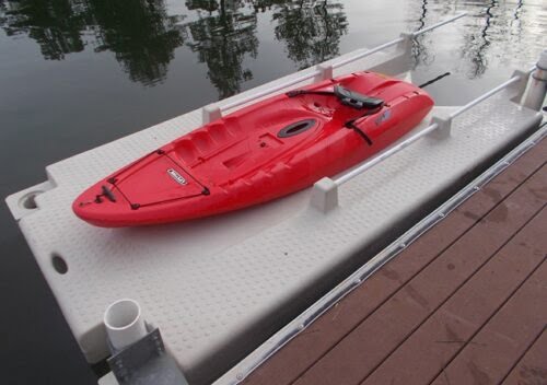 Kayak Launch For Easy "Paddle-On Slide-off" Kayak Dock