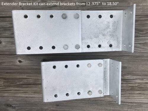 Hot Dipped Galvanized Extender Brackets - Carolina Docks